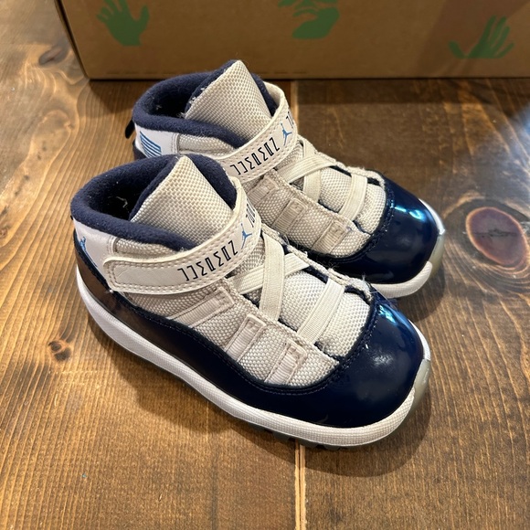 Jordan | Shoes | Nike Air Jordan 1 Retro Td Win Like 82 Toddler Blue ...